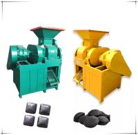 China Roller press BBQ charcoal coal briquette making machine factory price for sale