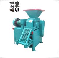 China Roller press BBQ charcoal coal briquette making machine factory price for sale