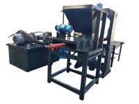 China Coconut Shell Charcoal Shisha Square Briquette Making Machine 7.5kw 40-60tons for sale