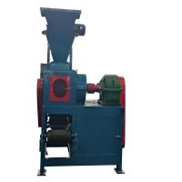 China Coal Charcoal Dust Double Roller Press Briquetting Machine 1-3tph 65Mn Roller for sale