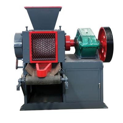 China Sponge iron ore iron slag mineral roller press briquette making machine for sale