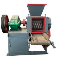 China Sponge iron ore iron slag mineral roller press briquette making machine for sale