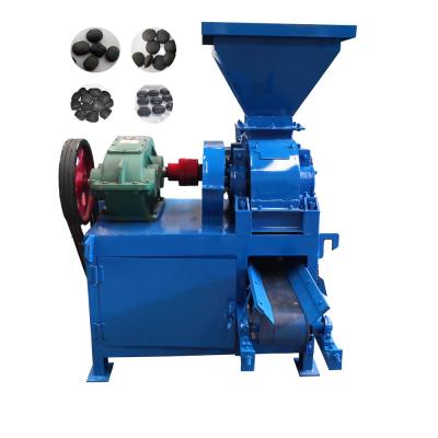 China XM290 Charcoal Briquette Machine 5.5kw 0.8-2t/h Roller Briquetting Press for sale