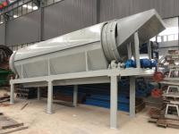 China Municipal solid waste full enclosed garbage cycling plant rotary trommel screen for sale