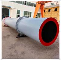 China Industrial Cow Dung Rotary Dryer 60% Thermal Efficiency 15% Moisture Output Drying Machine for sale