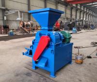 China Twin roller charcoal coal briquette machine ball oval shape briquettes making machine for sale