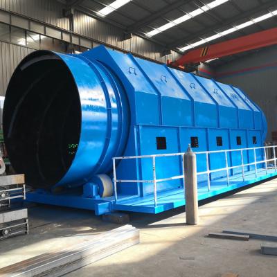China Garbage Recycling Plant Trommel Screener 100mm to 3mm Sorting Equipment for Sale for sale