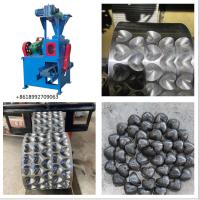 China Brown lignite coal heart-shaped high performance briquette press machine for sale