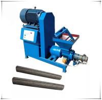China Rice Husk Peanut Shell Corn Cob Charcoal Screw Briquette Machine for sale