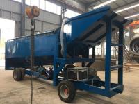 China Mobile Gold Trommel Wash Plant 10-350 t/h Portable Gold Separator Machine for sale