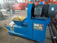 China Wood chips hollow rod solid fuel sawdust briquette press machine for sale