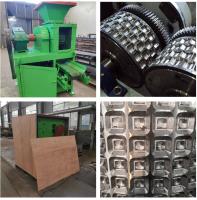 China Square shape petroleum coke charcoal pressing briquette machine for sale