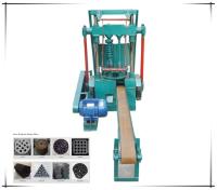 China Hexagonal Charcoal Coal Briquette Press Machine 140mm 7.5kw for BBQ Honeycomb Briquettes for sale