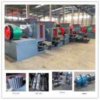 China High Pressure Magnesium Dust Industrial Ball Press Briquette Machine 65Mn Roller for sale