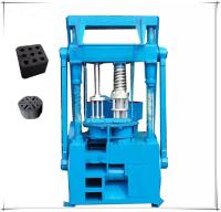 China Hexagonal cylinder honeycomb ball punching type briquettes making machine for sale