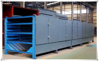 China Industrial Mesh Belt Briquette Dryer 20m 40m 3 Layers Coal Charcoal Drying Machine for sale