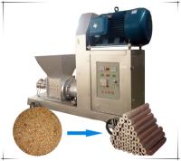 China Small Rice Husk Briquette Machine 3-5mm Raw Material Size Agro Waste Briquette Making Machine for sale