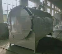 China Peanut hull, sawdust, corn stalk, tree branches, rice hull, bamboo horizontal continuous carbonizing furnace for sale
