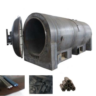 China Horizontal Continuous Carbonizing Furnace 0.5-2 Ton/Hour for Biomass Waste to Charcoal for sale