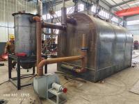 China Horizontal Continuous Carbonizing Furnace 0.5-2 Ton/Hour for Biomass Waste to Charcoal for sale