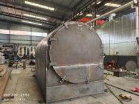 China Horizontal Continuous Carbonizing Furnace 0.5-2 Ton/Hour for Biomass Waste to Charcoal for sale