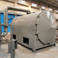 China Horizontal Continuous Carbonizing Furnace 0.5-2 Ton/Hour for Biomass Waste to Charcoal for sale