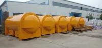 China Horizontal Continuous Carbonization Furnace 0.5-2 Ton Capacity for Biomass Charcoal Production for sale