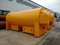 China Horizontal Continuous Carbonization Furnace 0.5-2 Ton Capacity for Biomass Charcoal Production for sale