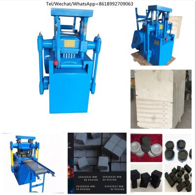 China Coconut shell charcoal tablet round shape shisha press briquette machine manufacturer for sale