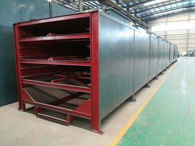 China Industrial Mesh Belt Dryer for Coke Briquettes Charcoal Coal 20m 3 Layers 6-10 t/h for sale