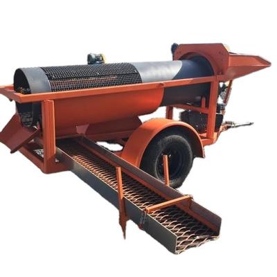 China 30tph Placer Gold Trommel Screen Equipment for Mining Processing Plant for sale