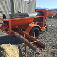 China 30tph Placer Gold Trommel Screen Equipment for Mining Processing Plant for sale
