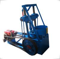 China Diesel Honeycomb Briquette Making Machine 140mm 7.5kw Coal Charcoal Press for sale