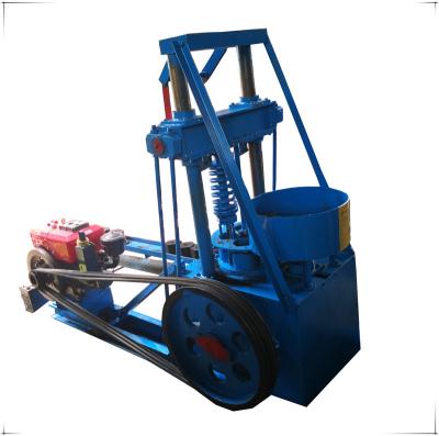 China Diesel Honeycomb Briquette Making Machine 140mm 7.5kw Coal Charcoal Press for sale