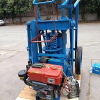 China Diesel Honeycomb Briquette Making Machine 140mm 7.5kw Coal Charcoal Press for sale