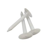 China HDPE Spiral Shank Wall Insulation Anchors Nail 42-62mm Corrosion Resistance for sale