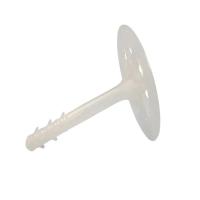 China White Plastic Insulation Anchor With Corrosion Resistance 50mm Head Diameter For Building Walls for sale