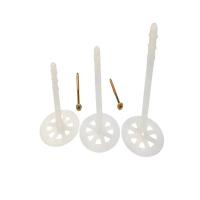 China White Plastic Insulation Anchor With Corrosion Resistance 50mm Head Diameter For Building Walls for sale