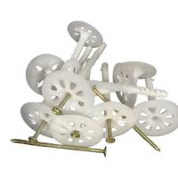 China Corrosion Resistant Insulation Fixing Anchors  50mm Head Diameter For House Wall Construction for sale