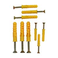 China Concrete Brick Nylon Expansion Anchor Weather Resistant Red / Yellow For Wall or Ceiling Objects for sale
