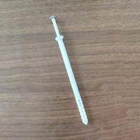 China Red And Yellow Nylon Expanding Plastic Anchor Screws For Wall And Ceiling Mounting for sale