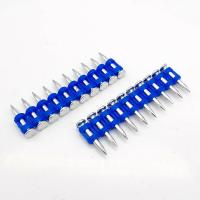 China Galvanized Steel Gas Nails Flat Head Row Nails with Superior Rust Resistance for sale