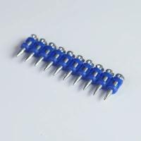 China Galvanizing Gas Nail Cold Galvanized Steel Concrete Row Nails Straight Shank Smooth Fluted Available OEM for sale