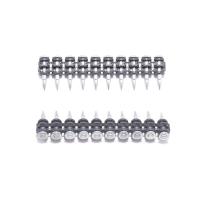 China Rust Resistant Flat Head Cold Galvanized Steel Concrete Nails / Row Nails for sale