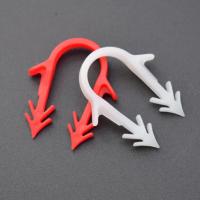 China Red Self Adhesive Clips For Underfloor Heating Pipes  Secure Installation Ufh Clips for sale
