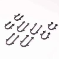 China Waterproof Black Underfloor Pipe Clips For Securely Attaching Underfloor Heating Pipes for sale