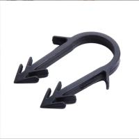 China Longevity Assured Red Black Underfloor Heating Pipe Clip For Various Surfaces Ufh Pipe Clips for sale