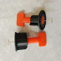 China Plastic Tile Leveling System DIY Friendly Adjustments 1/16 Inch - 1/2 Inch Tile Levelers for sale
