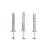 China Nylon Expansion Plastic Anchor Screw With Corrosion Resistance Load Capacity For Secure Wall Or Ceiling Installation for sale