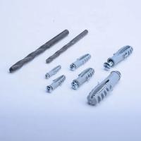 China Load Capacity Nylon Expansion Concrete Screw Plastic Anchor For Secure Installation. for sale